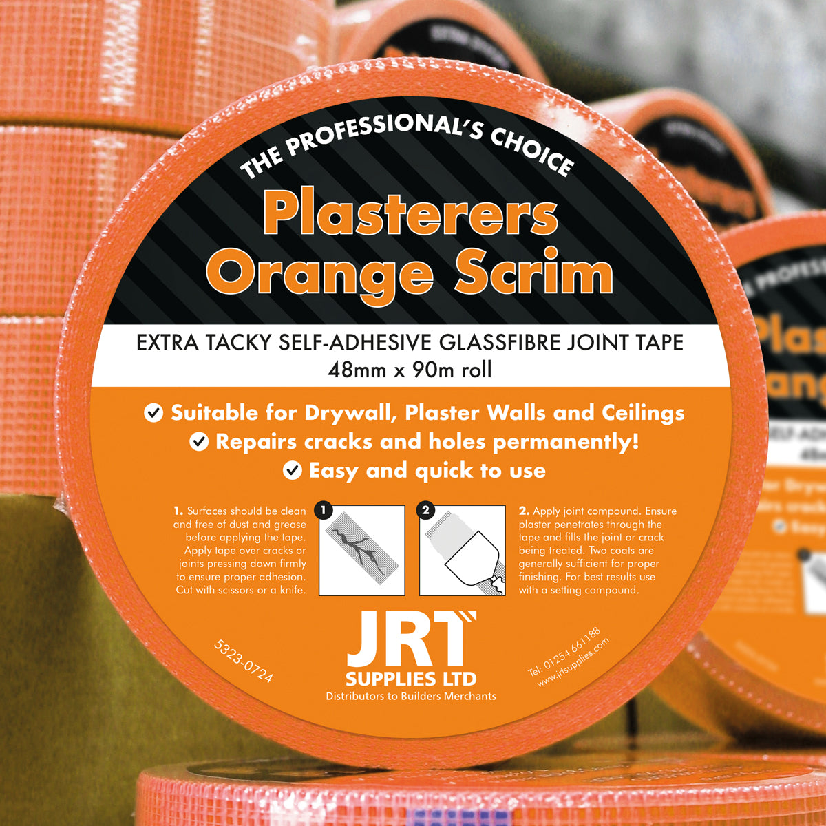 orange scrim tape – BILPRO Ltd